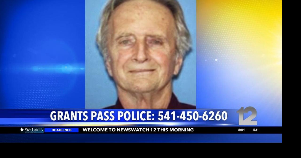Grants Pass Police Searching For Missing Man Video