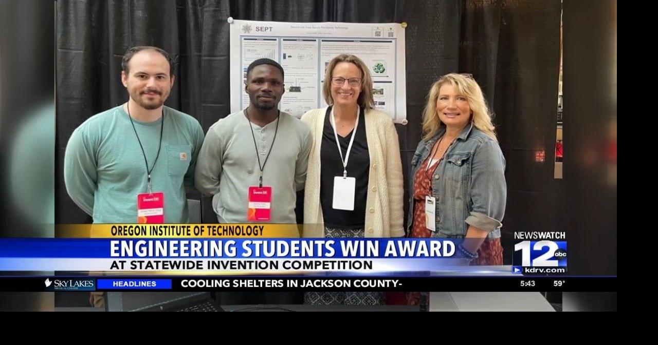 OIT engineering students win award | Video | kdrv.com