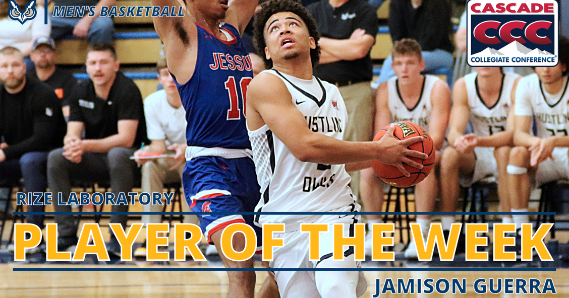 Guerra Wins CCC Men's Basketball Weekly Award | Sports | kdrv.com