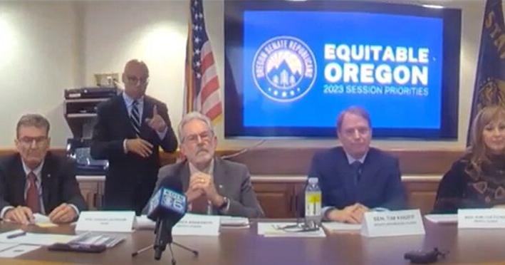 Oregon Senate Republicans share their policy priorities for 2023's ...
