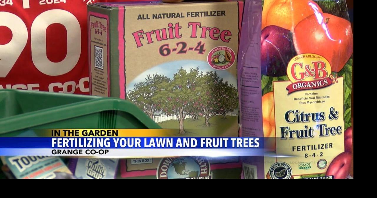 In the Garden: Fertilizing your lawn and fruit trees | In The Garden ...