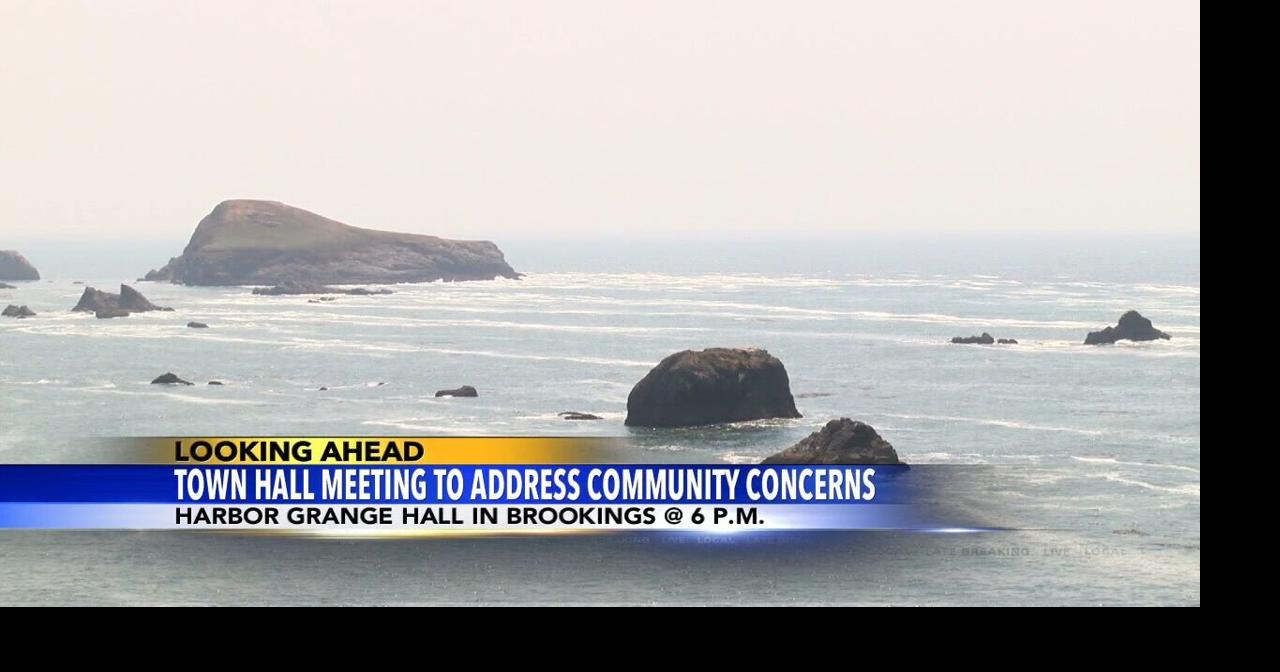 Town hall meeting in Brookings regarding community concerns | Video ...