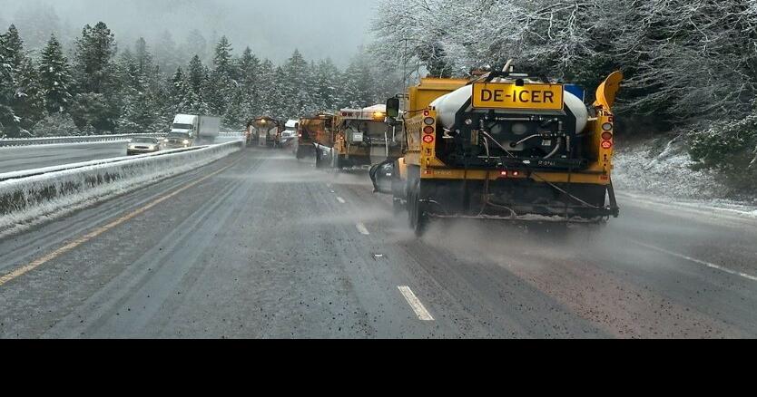 ODOT says winter storm affected Oregon road and travel conditions ...