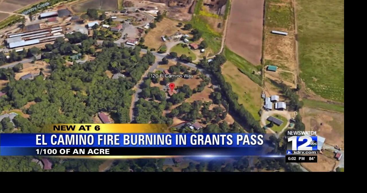 Fires burn in Merlin, Grants Pass | Video | kdrv.com