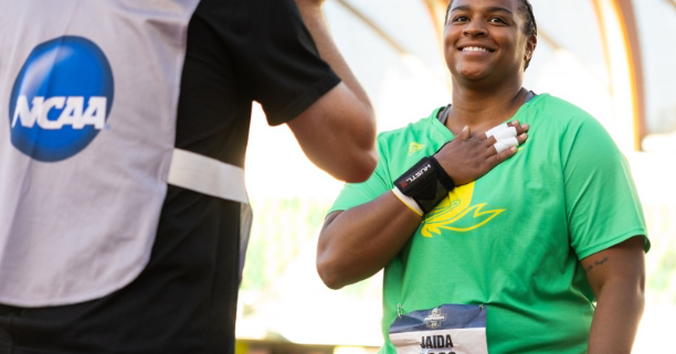 Jaida Ross makes history with shot put title at NCAA Championships ...