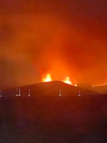 FireWatch: Mountain Fire burns another 1,300 acres, new Evacuation ...