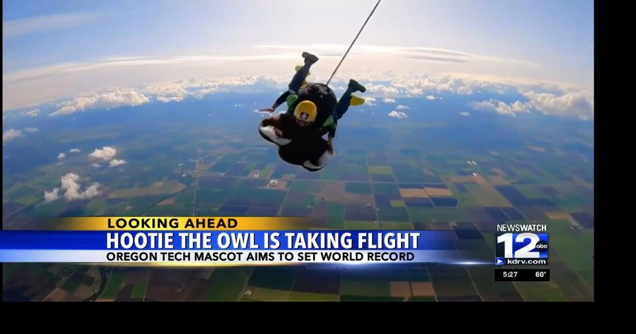 Hootie the Owl aims to break world record | Video | kdrv.com