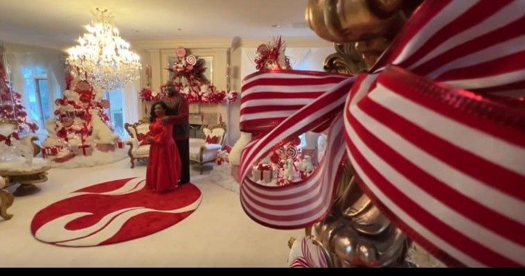 Woman lives in Christmastime year-round, in giving spirit & decorations ...