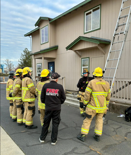 Ladder skills honed at Fire District 3's drill night | Local | kdrv.com