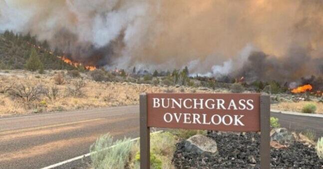 FireWatch: Antelope Fire makes a run for Lava Beds National Monument ...