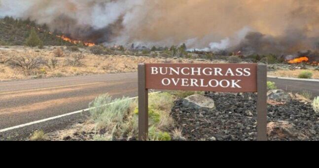 FireWatch: Antelope Fire makes a run for Lava Beds National Monument ...