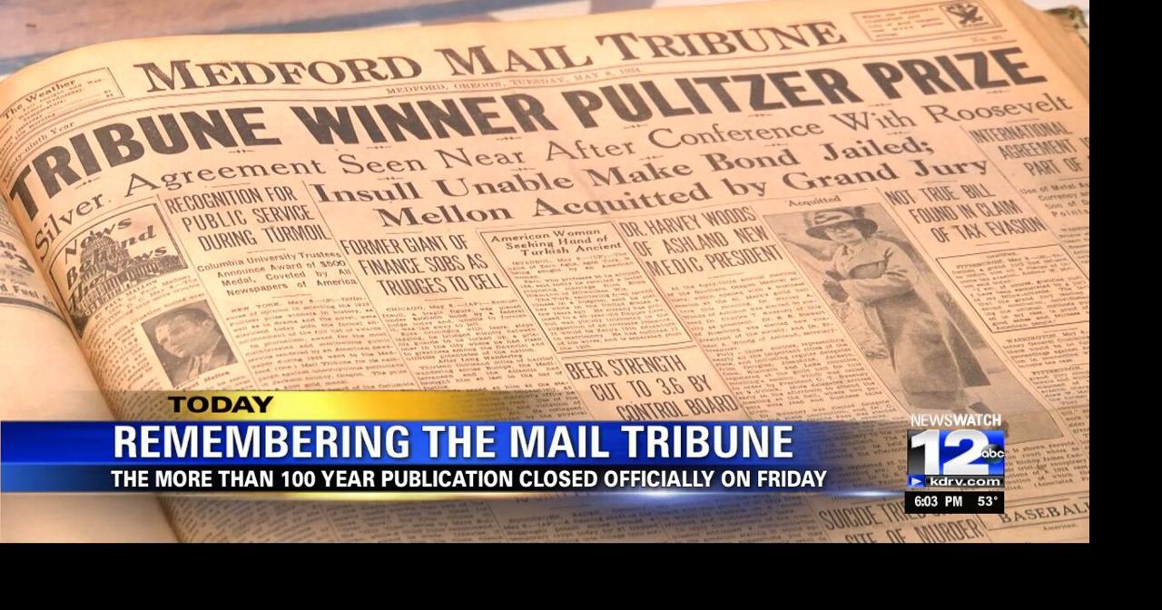 Remembering the Mail Tribune and the mark they left on Southern Oregon ...