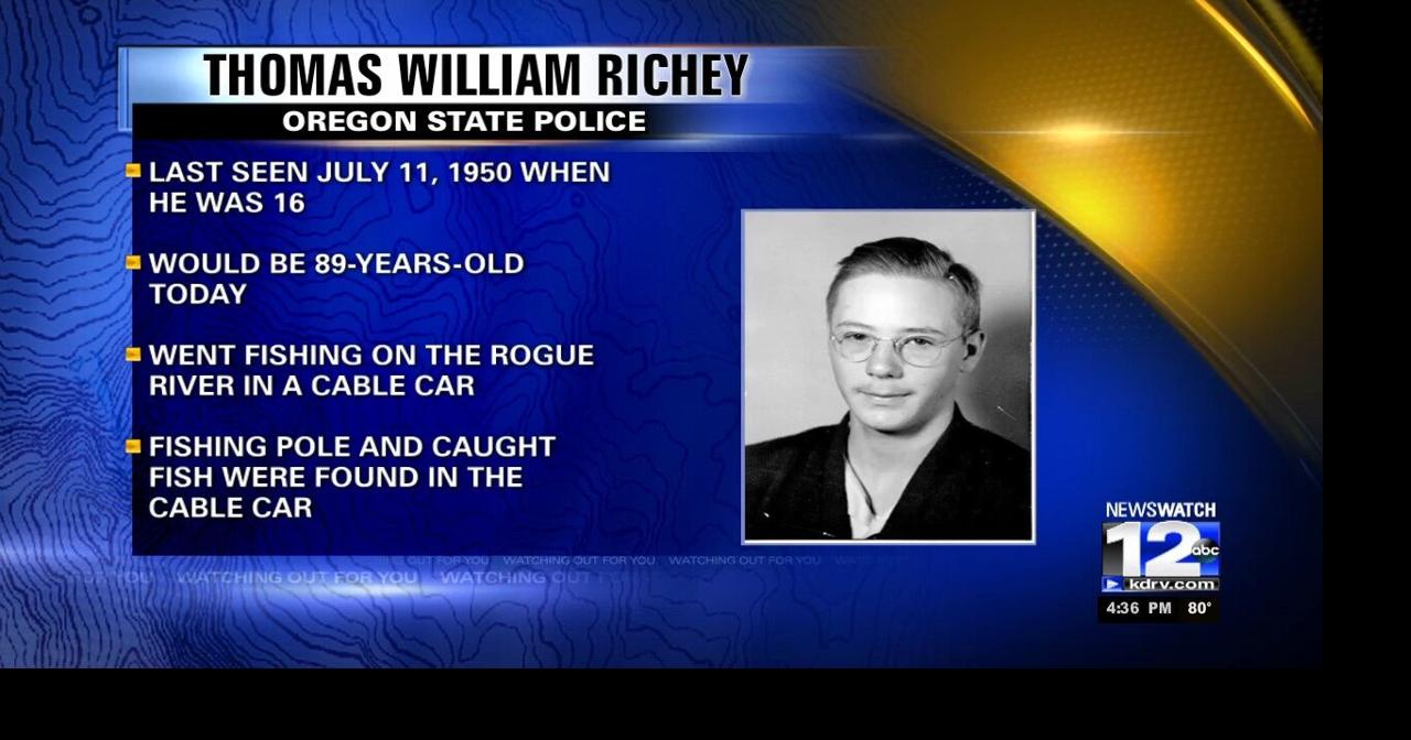 Have you seen Thomas William Richey? | Video | kdrv.com