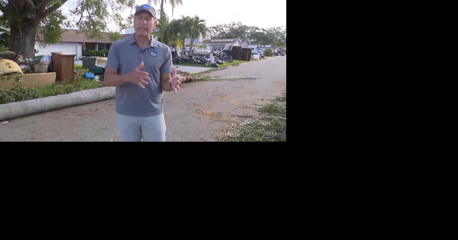 "Back to Back" Hurricanes Causing Many Issues in Tampa Bay Area | Video ...