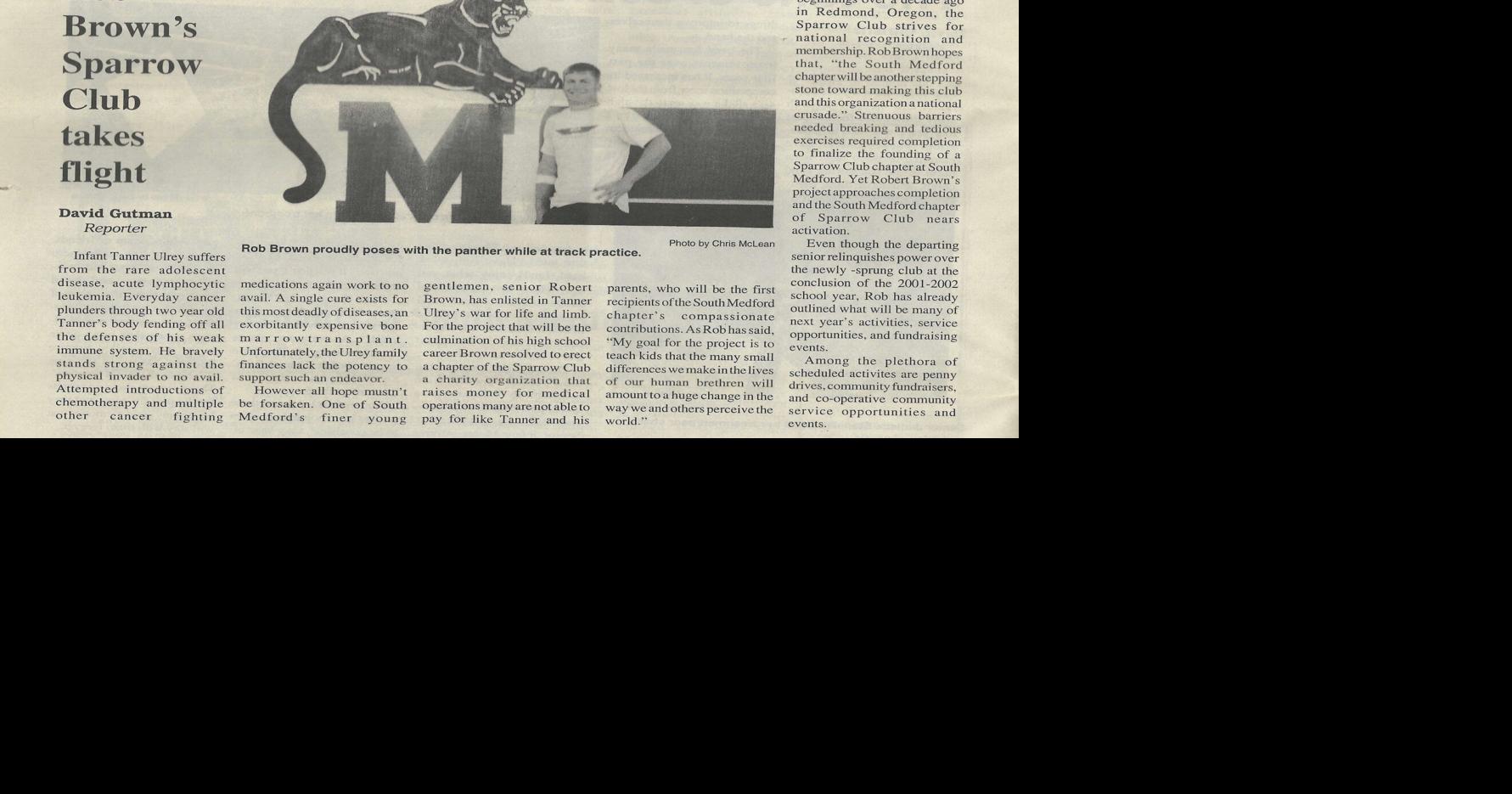 Senior project starts 23-year Sparrow Clubs legacy at SMHS | News ...