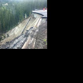 Teton Pass remains closed after mudslide due to catastrophic road ...