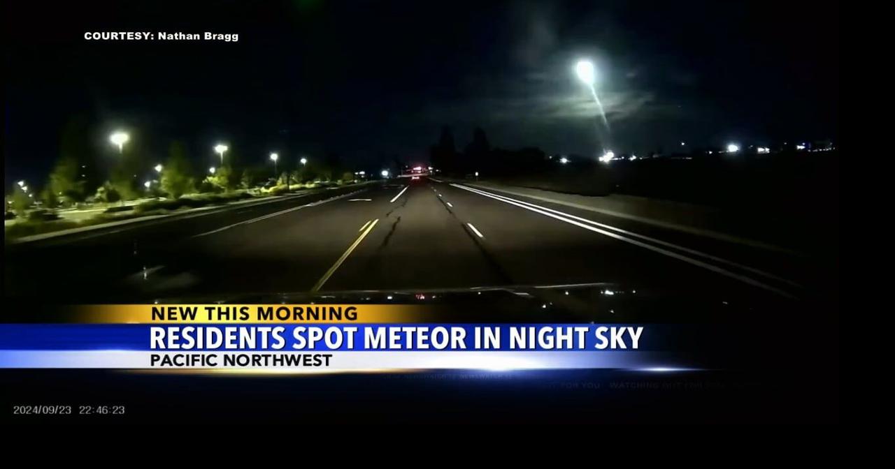 Fireball meteor lights up Pacific Northwest Sky | Top Stories | kdrv.com