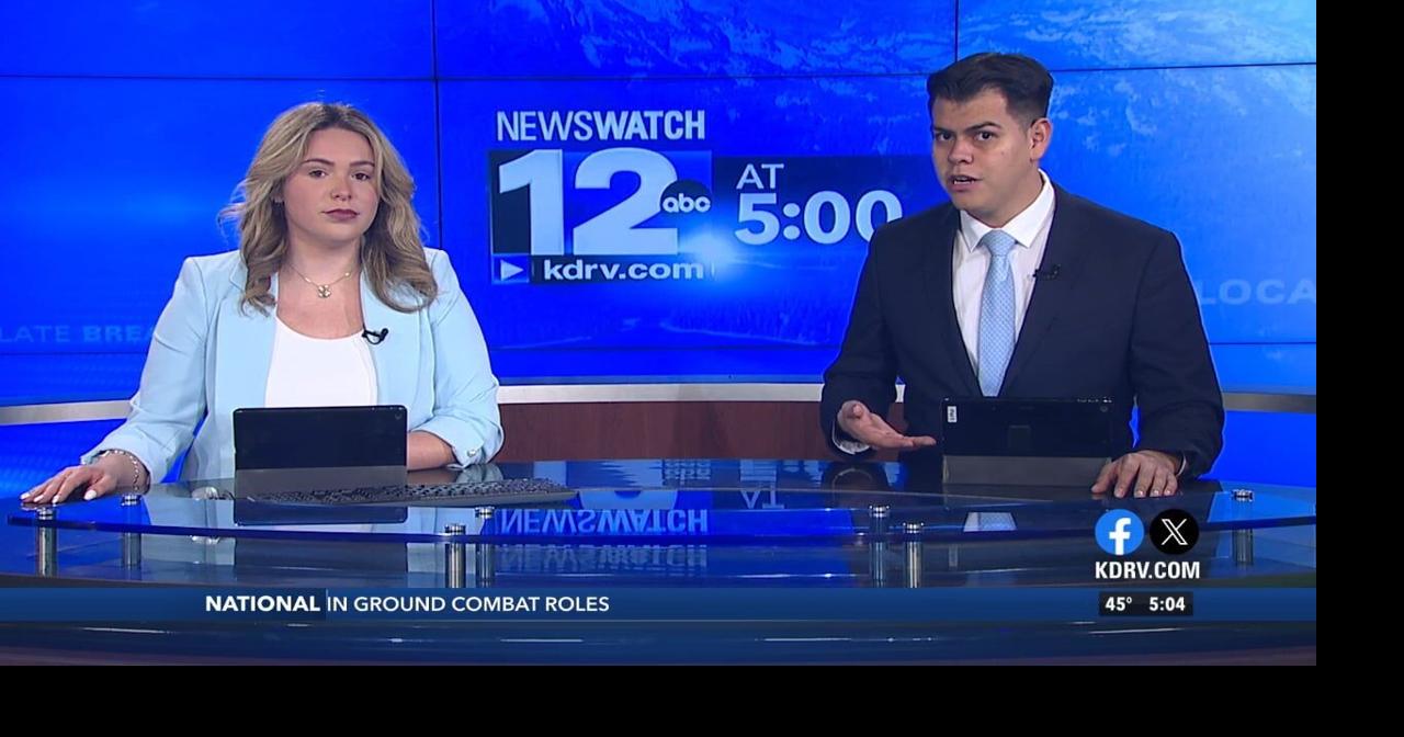 NewsWatch 12 at 5: Top Stories | Video | kdrv.com