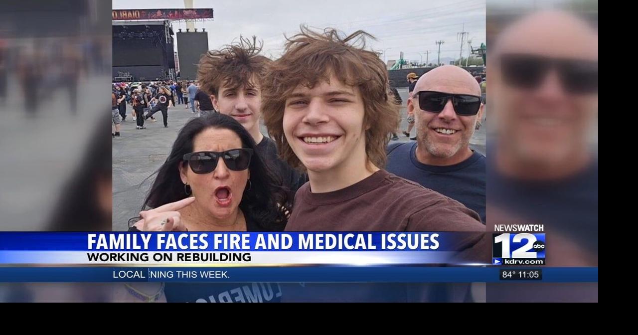 Southern Oregon family rebuilding after health scare and devastating ...