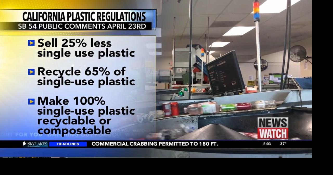 California working on new plastic regulations | Video | kdrv.com