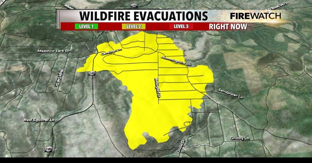 Golden Fire now contained at 18% | FireWatch | kdrv.com