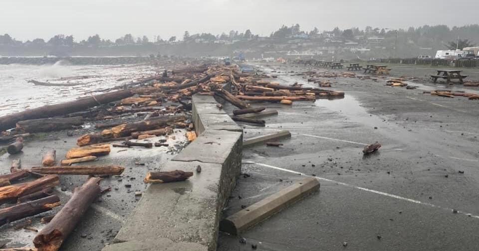 Some storm damage awaits cleanup from atmospheric river, strong wind ...