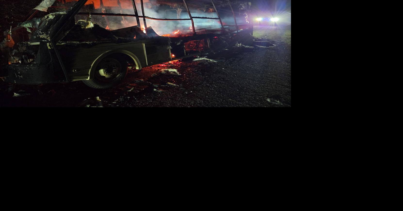 RV fire on Thompson Creek Rd handled by Illinois Valley Fire | Local ...