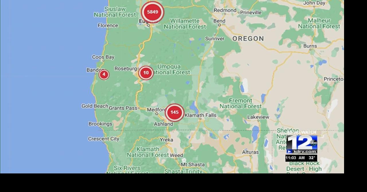 Southern Oregon still grappling with mass power outages | Video | kdrv.com