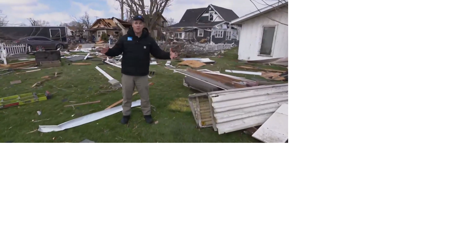 Weather Channel Meteorologist Mike Seidel on Storm Damage in Lakeview ...