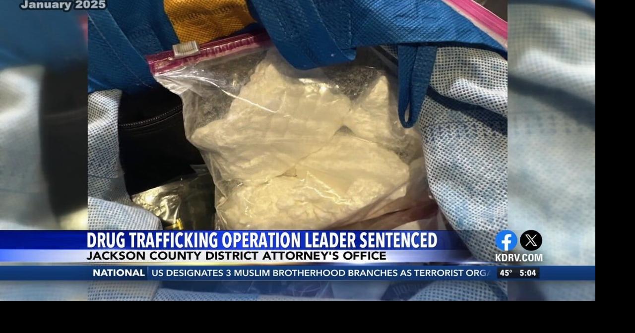 Drug trafficking operation leader sentenced | Video | kdrv.com