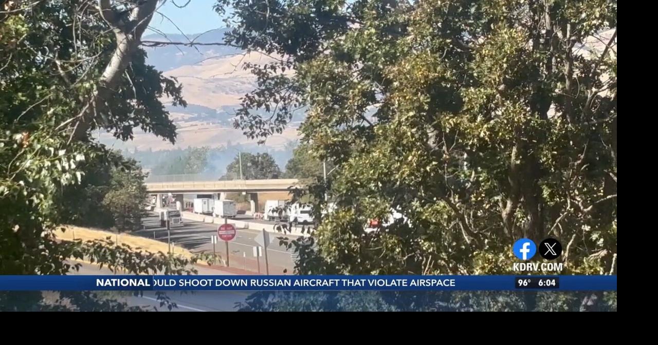 Vehicle fire on Interstate 5 in Ashland shuts down all northbound lanes ...