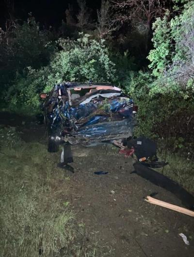 Driver survives after crashing into utility pole in Merlin | | kdrv.com