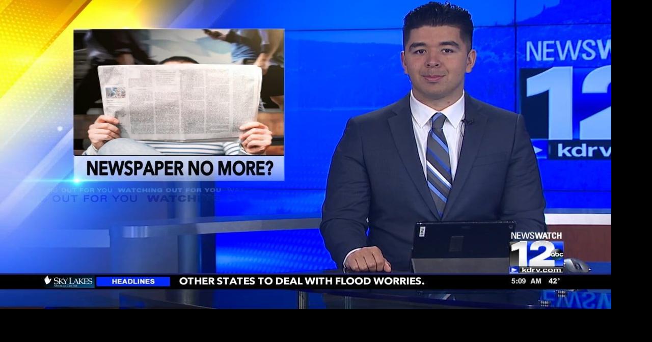 Rogue Valley newspaper facing possible shutdown | Video | kdrv.com