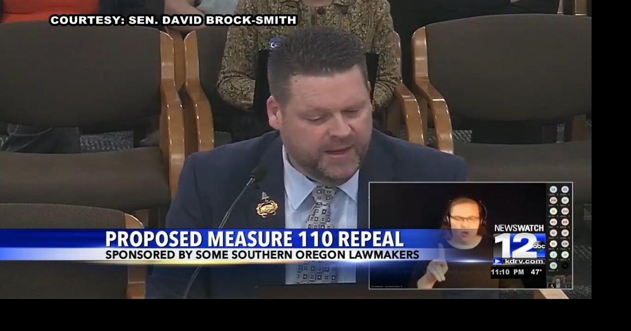 Southern Oregon lawmakers propose Measure 110 repeal | Video | kdrv.com