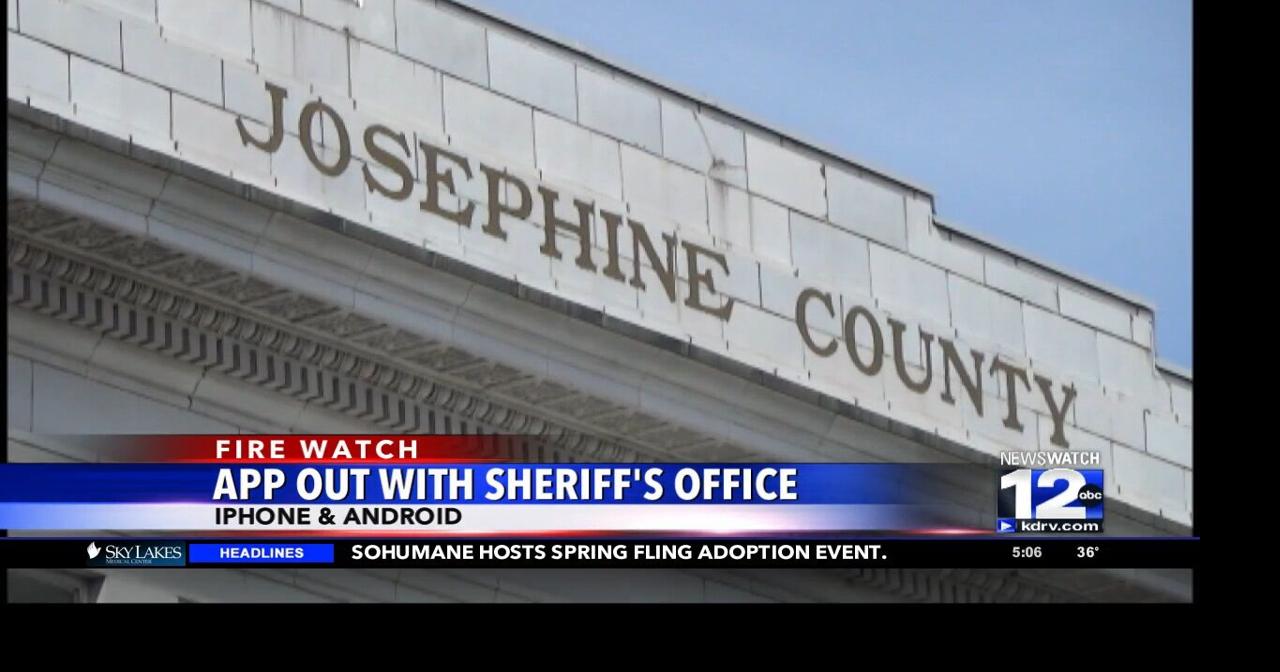 Josephine County Sheriff's Office launches new app | Video | kdrv.com
