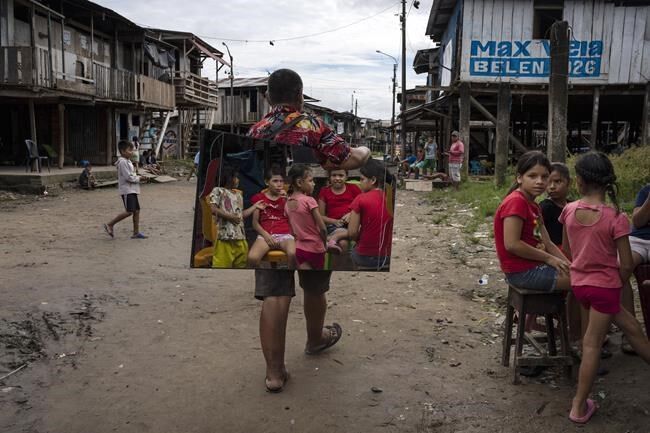 Poor neighborhood in Peru's Amazon region hosts film festival ...