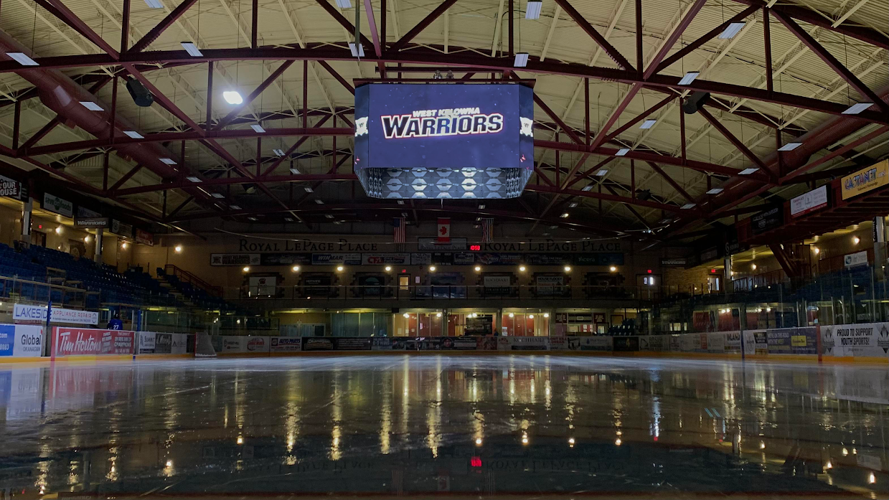 New video scoreclock ready to go at West Kelowna's hockey rink | News ...