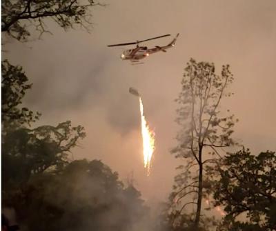 Fire will rain down today on massive White Rock Lake blaze | News ...