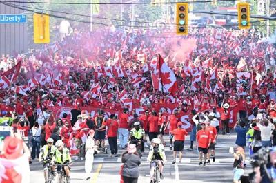 Allez les Rouges! How Voyageurs fan group is energizing Canada's World ...