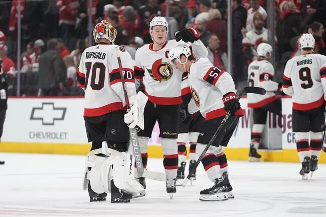 Pinto scores in OT to give Senators 3-2 win over Red Wings | National ...