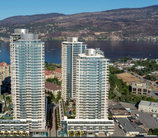 Approval renewed for four-tower downtown Kelowna project | News ...