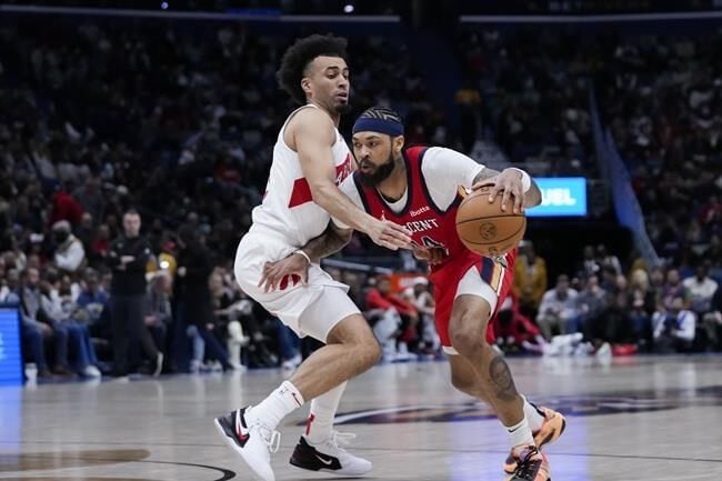 Ingram scores 41 to pace Pelicans past reeling Raptors 138-100 ...