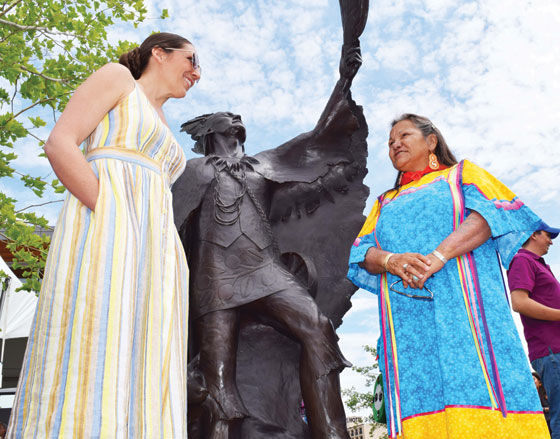 Statue of 1850s Syilx chief completes circle for sculptor | News ...