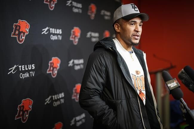 ‘Grey Cup or bust:' Vernon Adams Jr. talks B.C. Lions goals after re ...