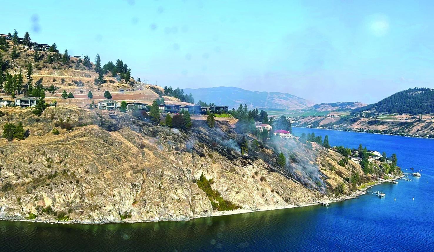 Vernon fire tamed after a few hours | News | kelownadailycourier.ca