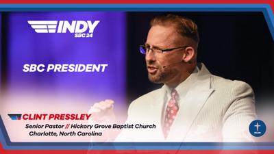 Clint Pressley elected SBC president in Indianapolis | Baptist Life ...