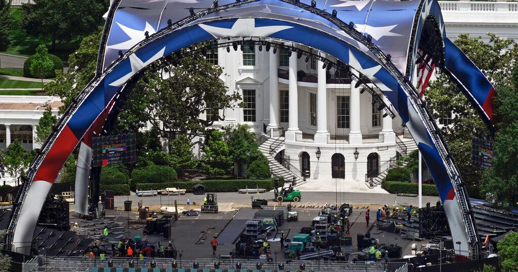 Lawsuit seeks to stop the UFC fight on the White House South Lawn for ...