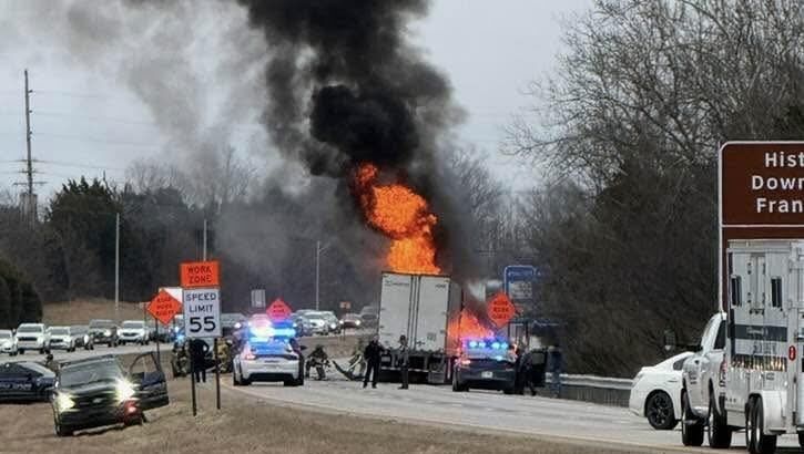 Suspect in case dies in fatal fiery crash on I-64 after high-speed ...