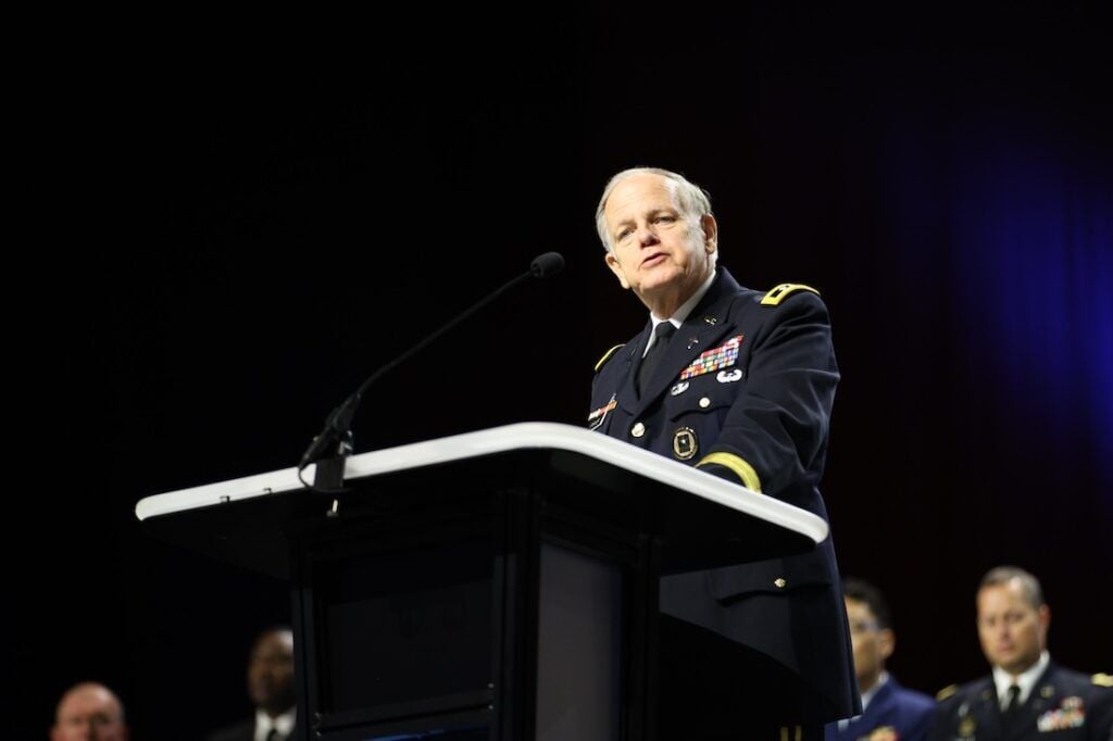Retired Army General Doug Carver joins Virginia National Guard student ...