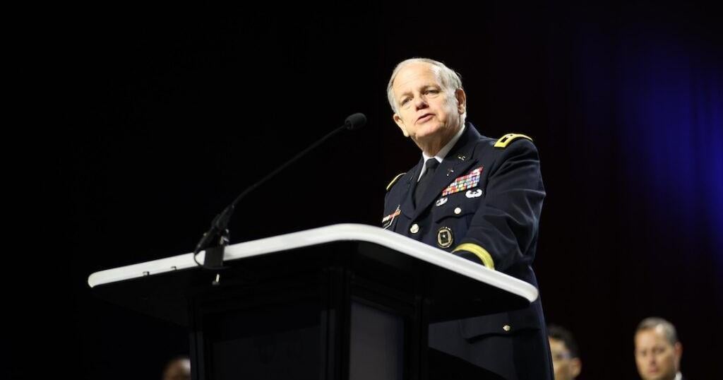 Retired Army General Doug Carver joins Virginia National Guard student ...
